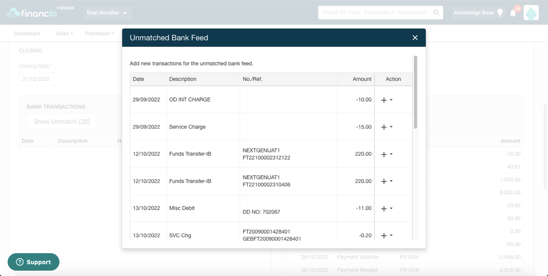 [UOB] Retrieve Bank Feed/ Transaction History – Knowledge Base | Financio