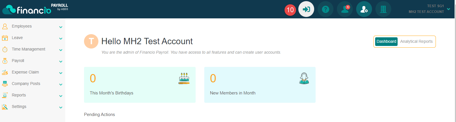 How to activate Financio Payroll seamless login on Financio ...