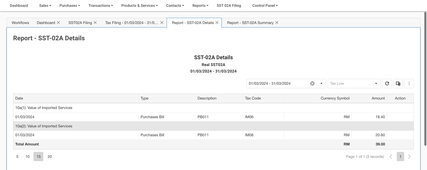 SST New 8% Tax Rate: SST Report – Knowledge Base | Financio