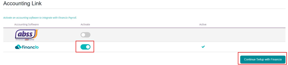 How to Link Financio Payroll to Financio Accounting – Knowledge Base ...